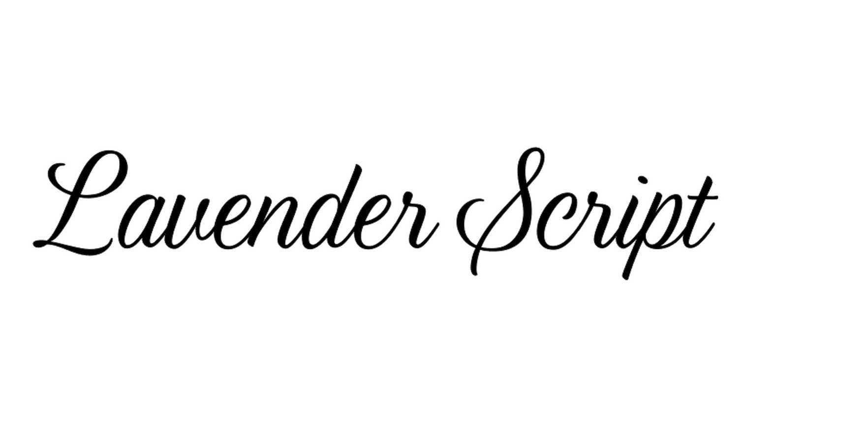 Lavender Script in use - Fonts In Use