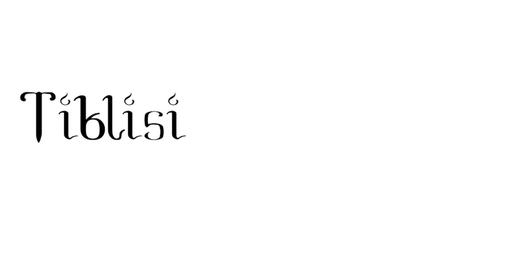 Tiblisi in use - Fonts In Use
