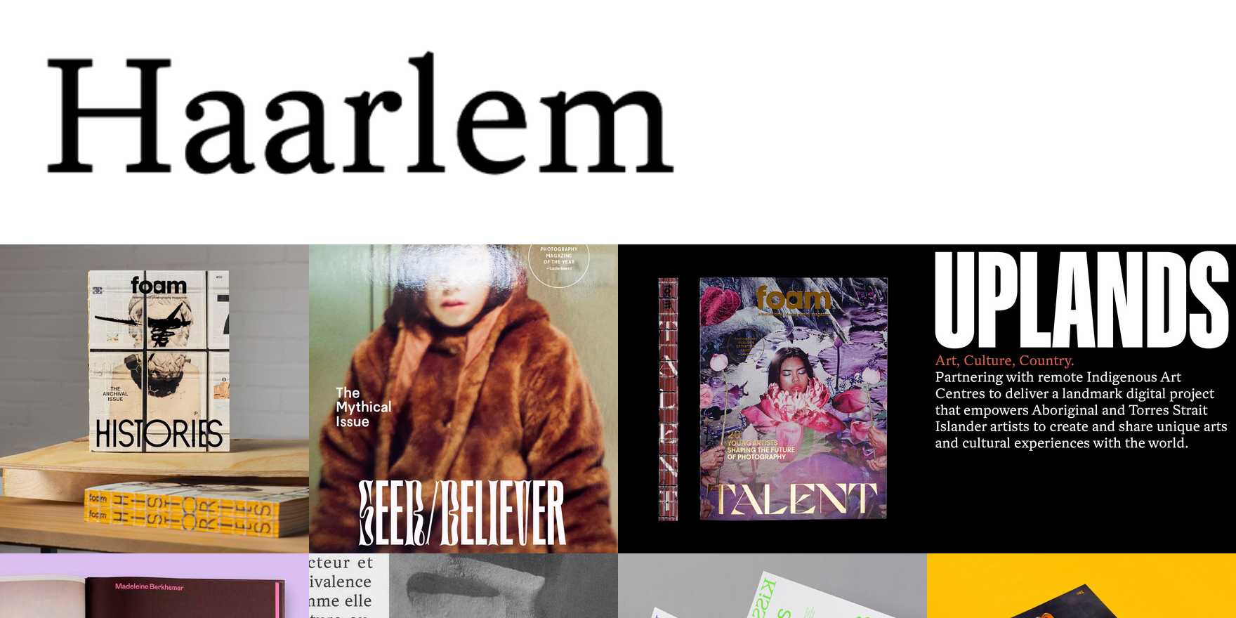 Haarlem (Edition Studio) in use - Fonts In Use