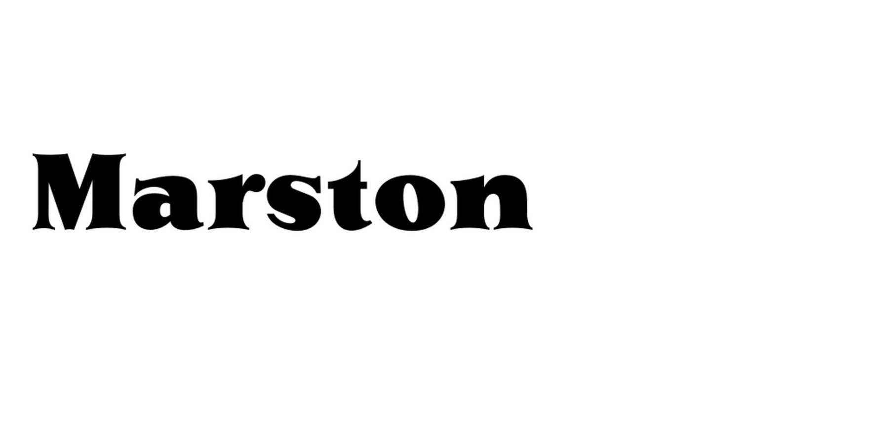 Marston in use - Fonts In Use