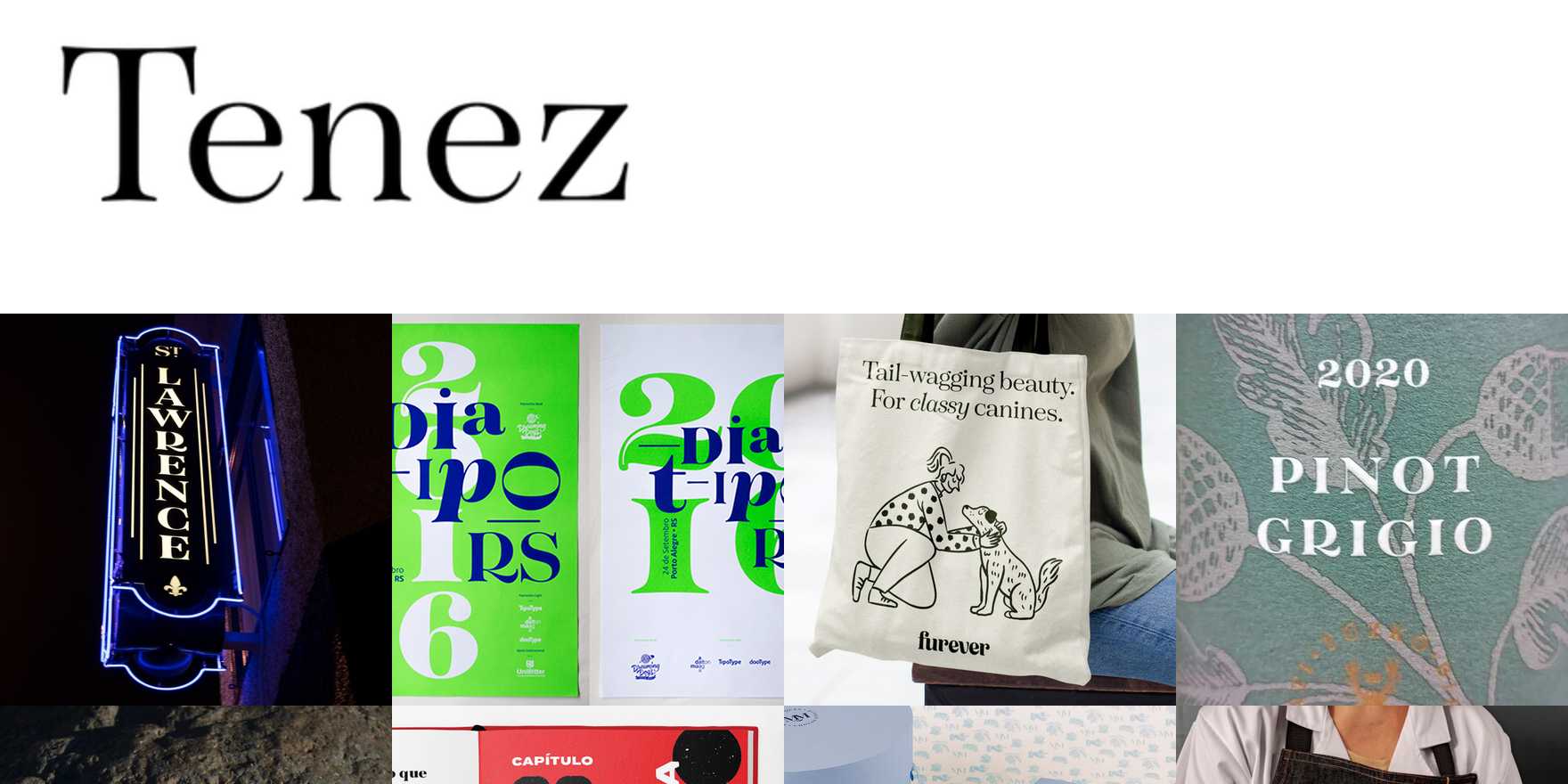 Tenez in use - Fonts In Use