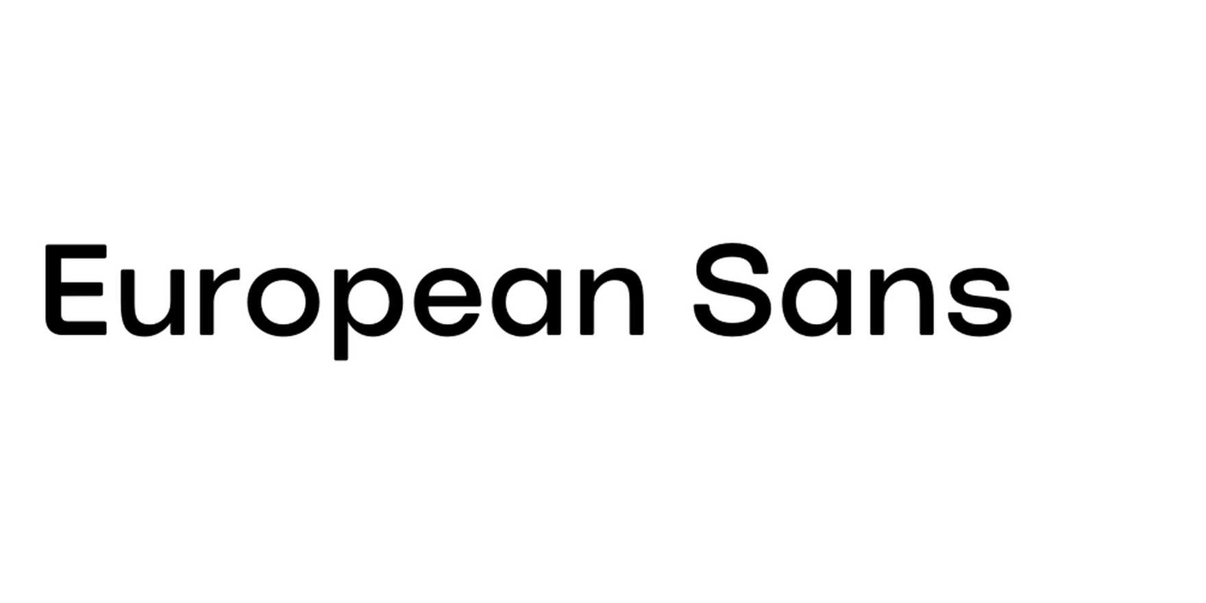 European Sans in use - Fonts In Use