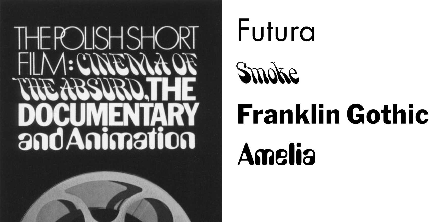 The Polish Short Film catalog - Fonts In Use