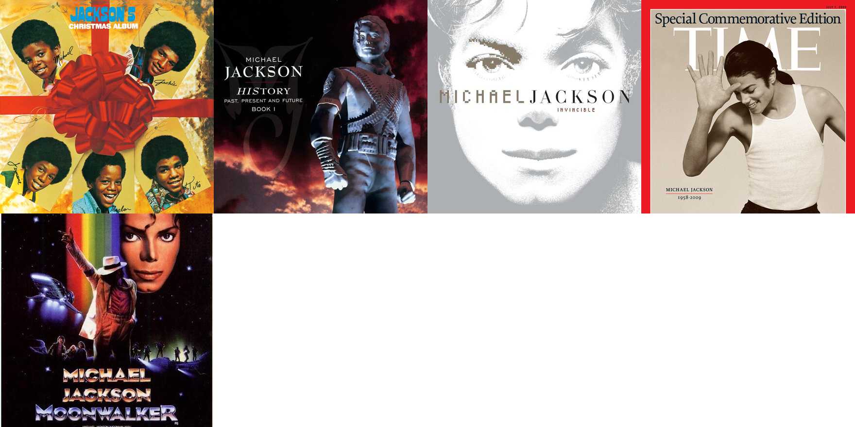 Michael Jackson - Fonts In Use