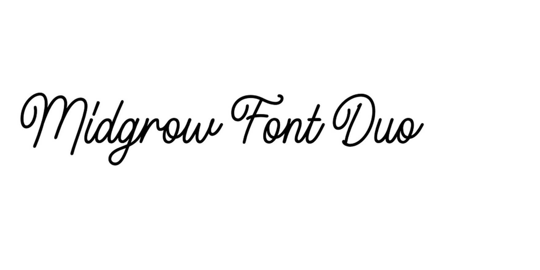 Midgrow Font Duo in use - Fonts In Use