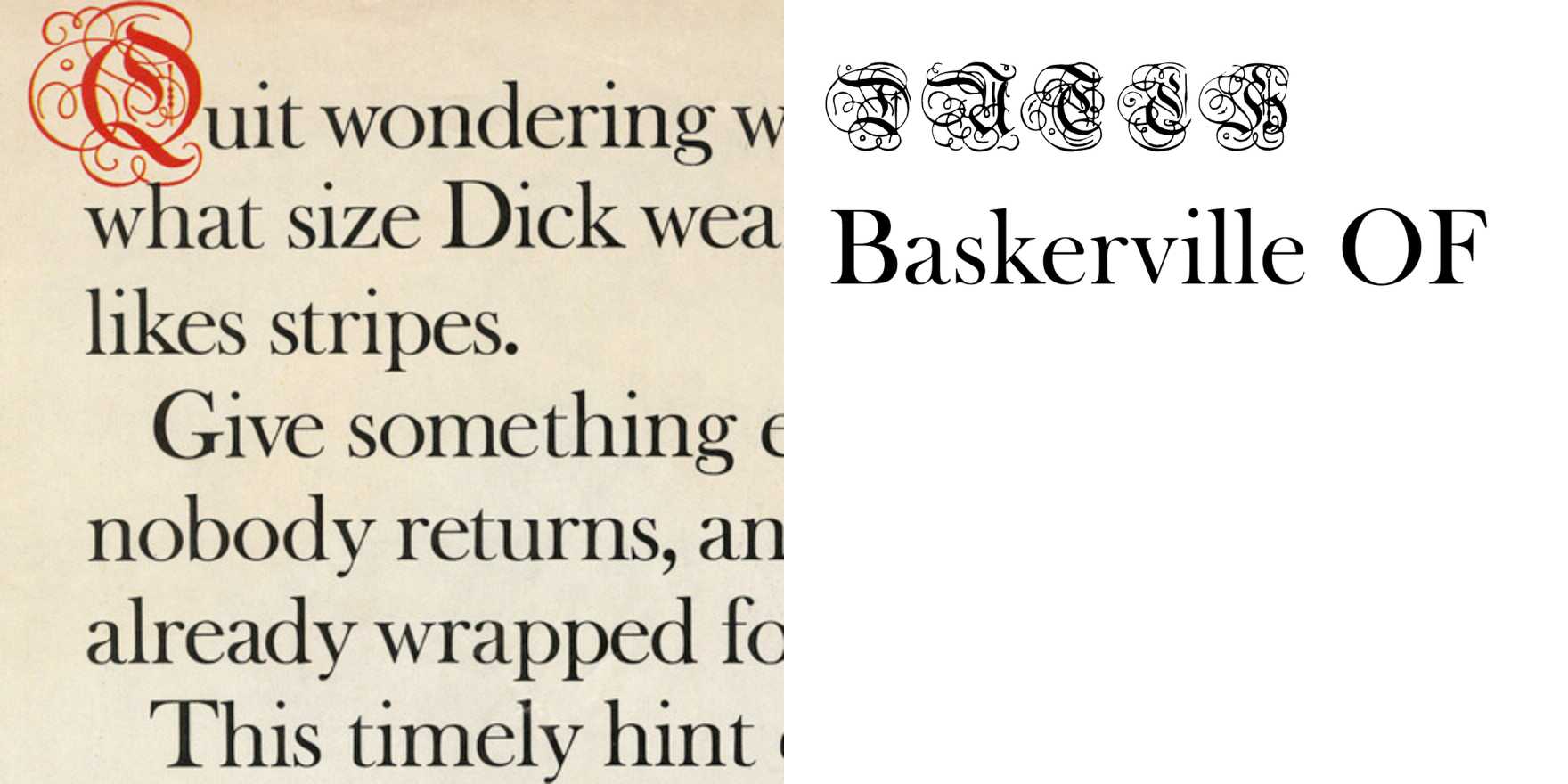 Calvert Extra ad - Fonts In Use