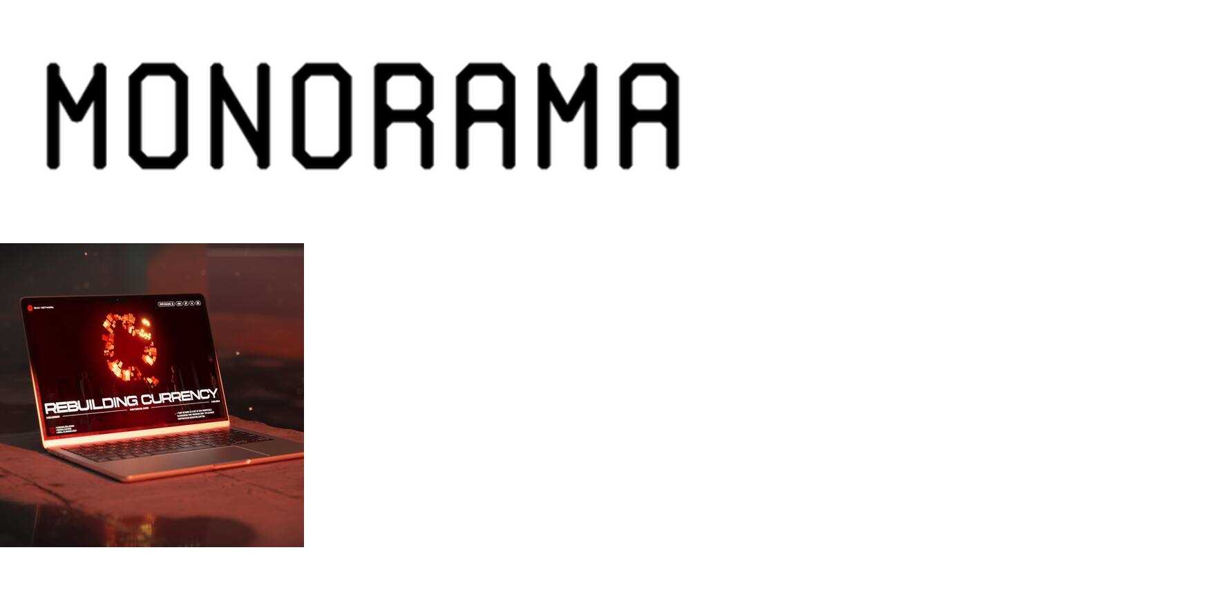 Monorama in use - Fonts In Use