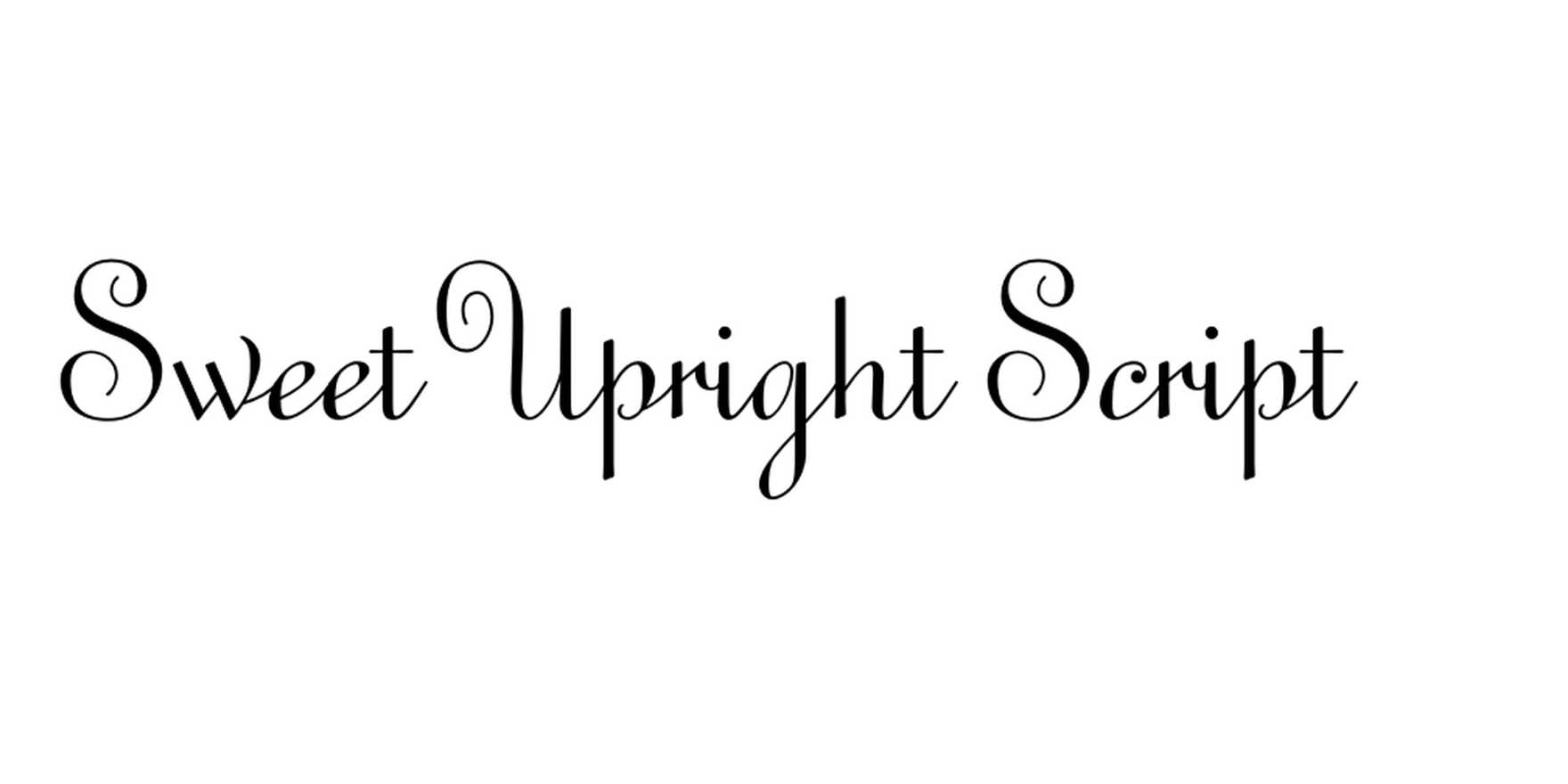 Sweet Upright Script in use - Fonts In Use