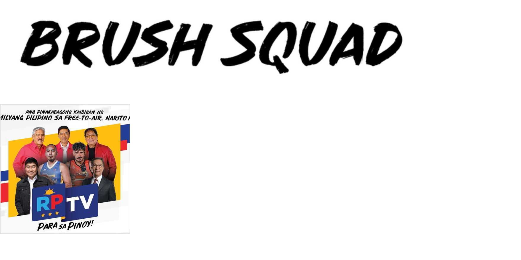 Brush Squad in use - Fonts In Use
