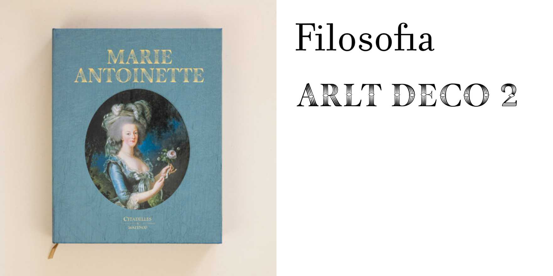 Marie Antoinette by Jean-Clément Martin and Cécile Berly - Fonts In Use