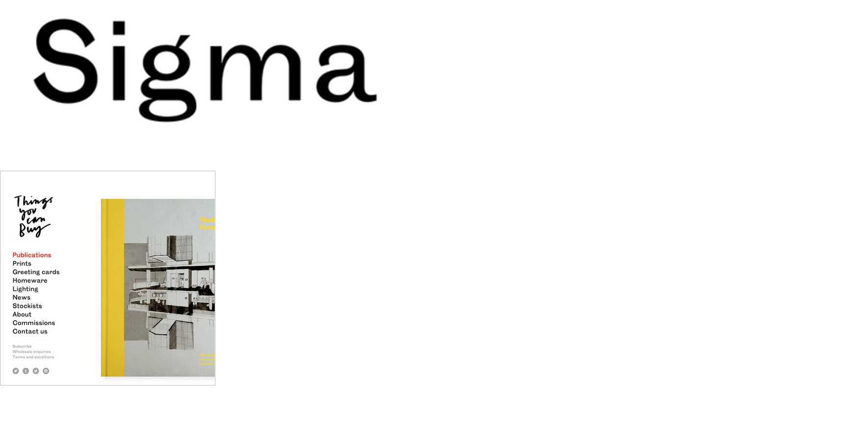 Sigma in use - Fonts In Use