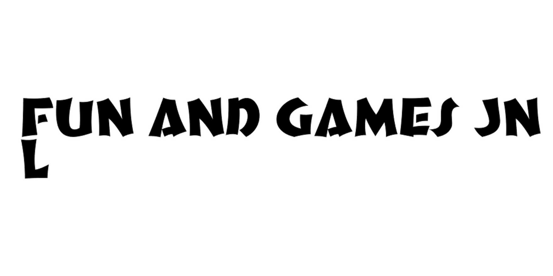 Fun And Games JNL in use - Fonts In Use