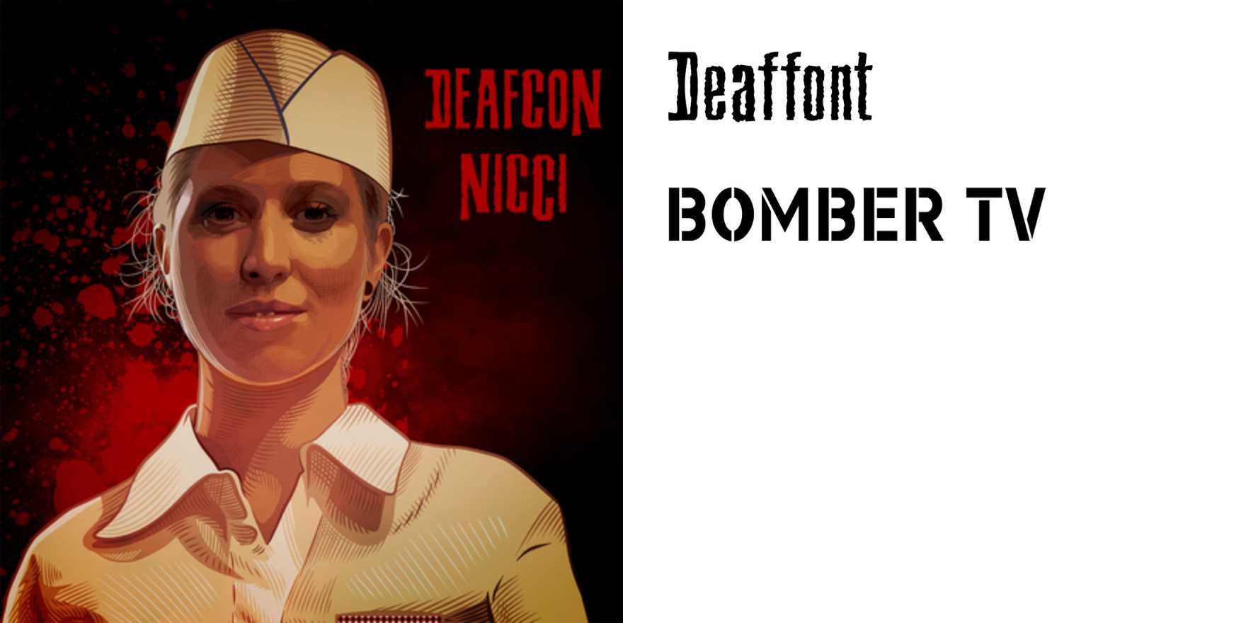 DEAFCON – Nicci EP - Fonts In Use