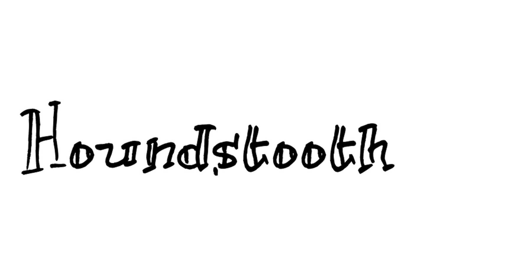 Houndstooth in use - Fonts In Use