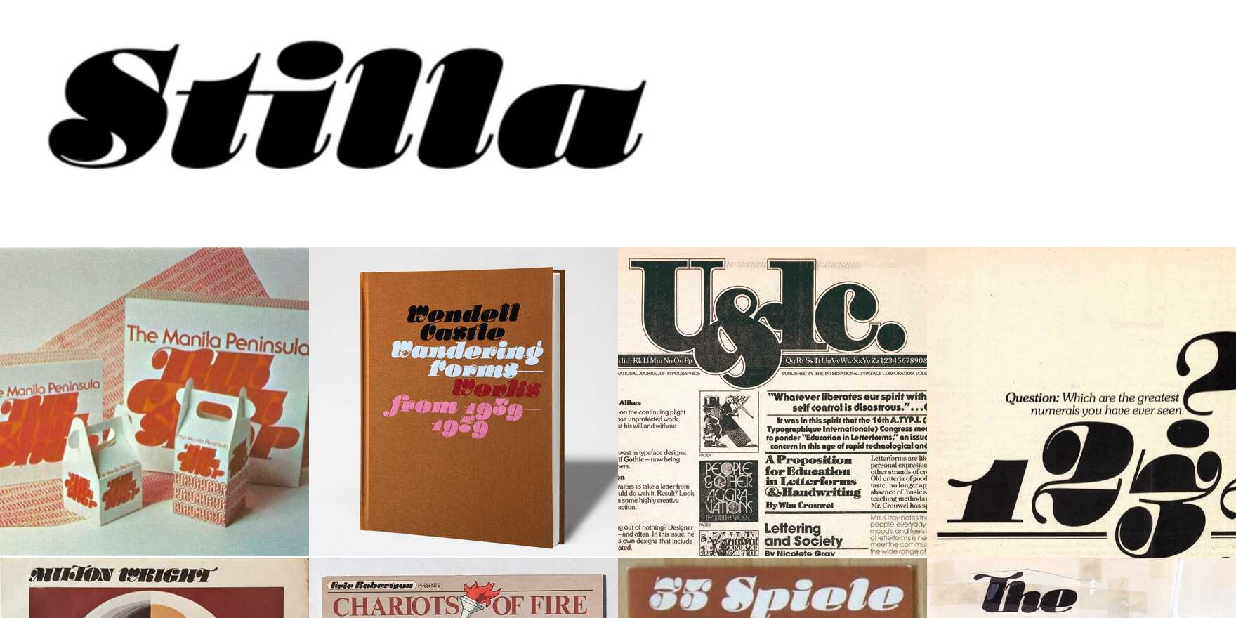 Stilla in use - Fonts In Use