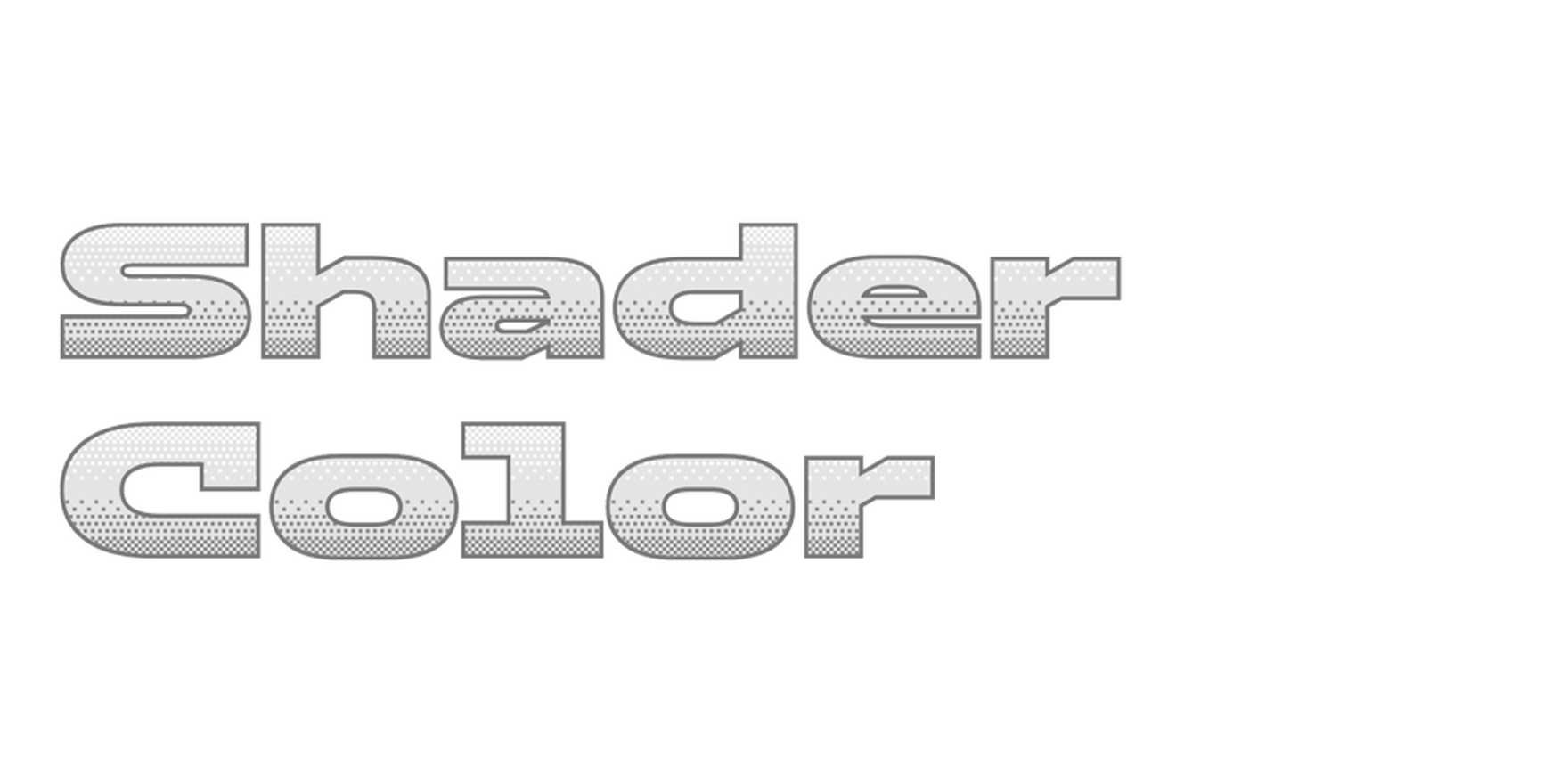 Shader Color in use - Fonts In Use