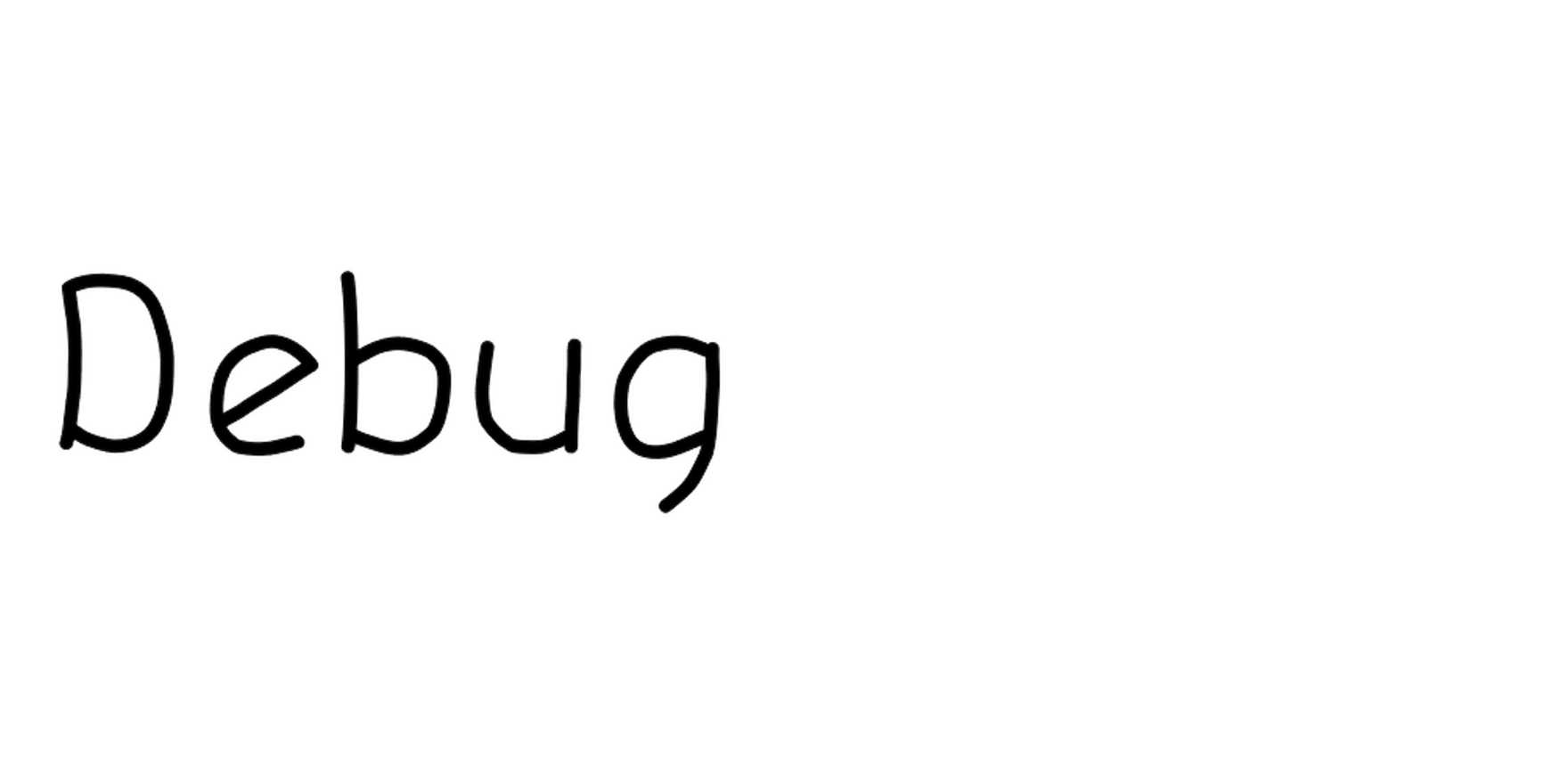 Debug in use - Fonts In Use