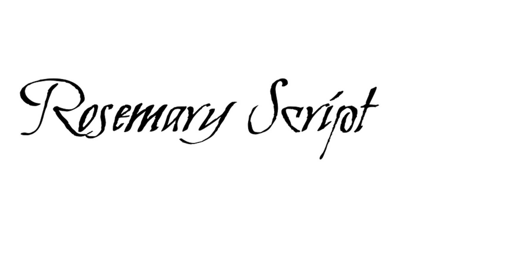 Rosemary Script in use - Fonts In Use