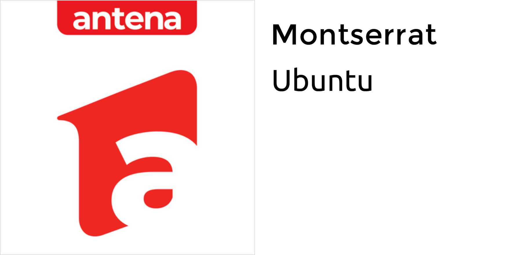 Antena 1 identity (2022–) - Fonts In Use
