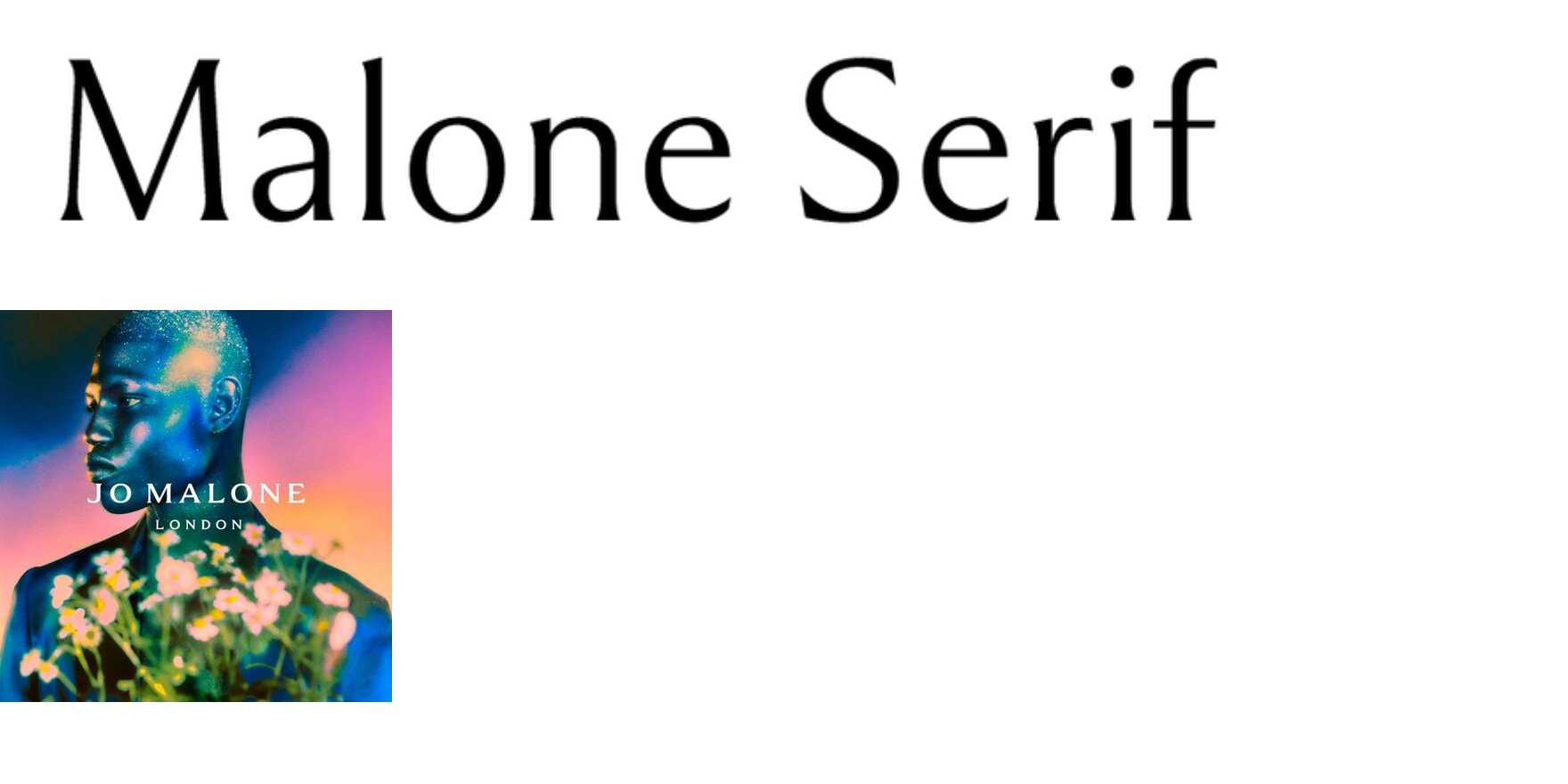 malone serif