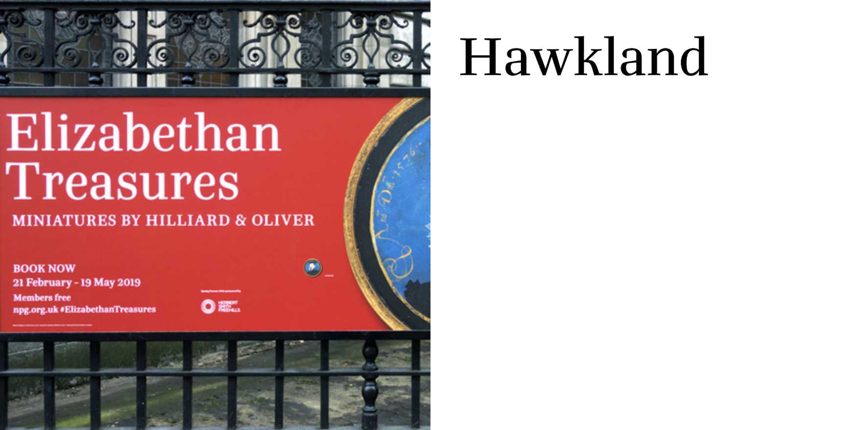 Elizabethan Treasures - Fonts In Use