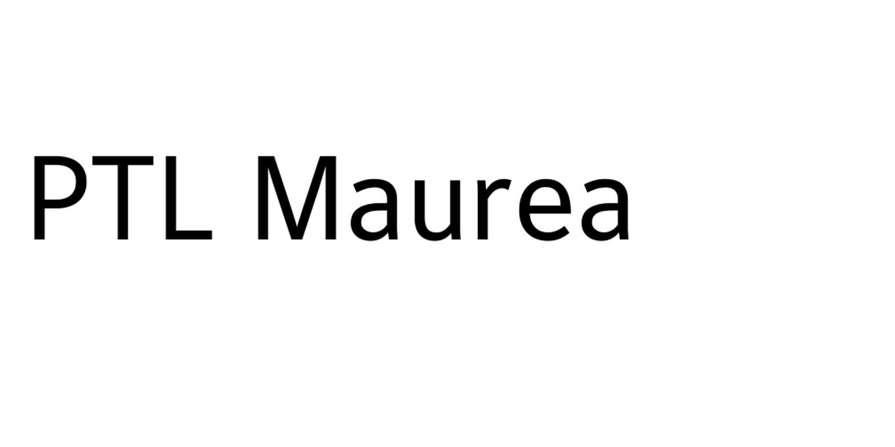 PTL Maurea in use - Fonts In Use