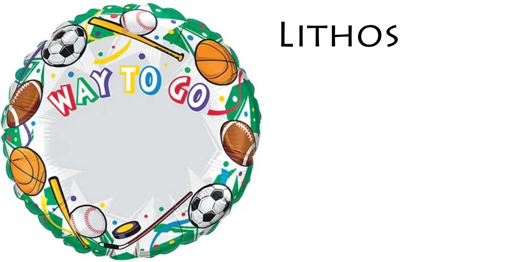 Qualatex Just Write balloon stickers - Fonts In Use