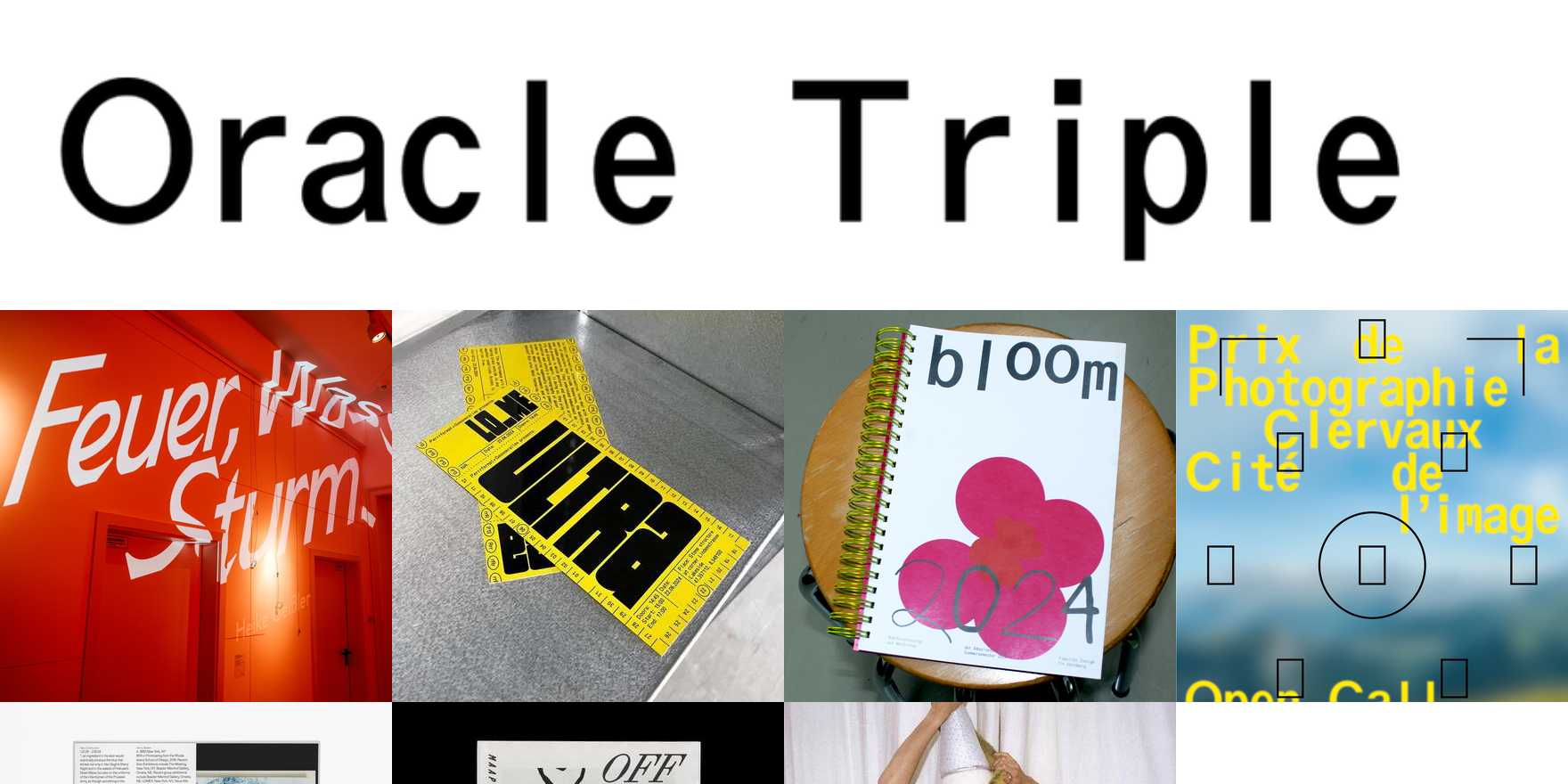 ABC Oracle Triple in use - Fonts In Use