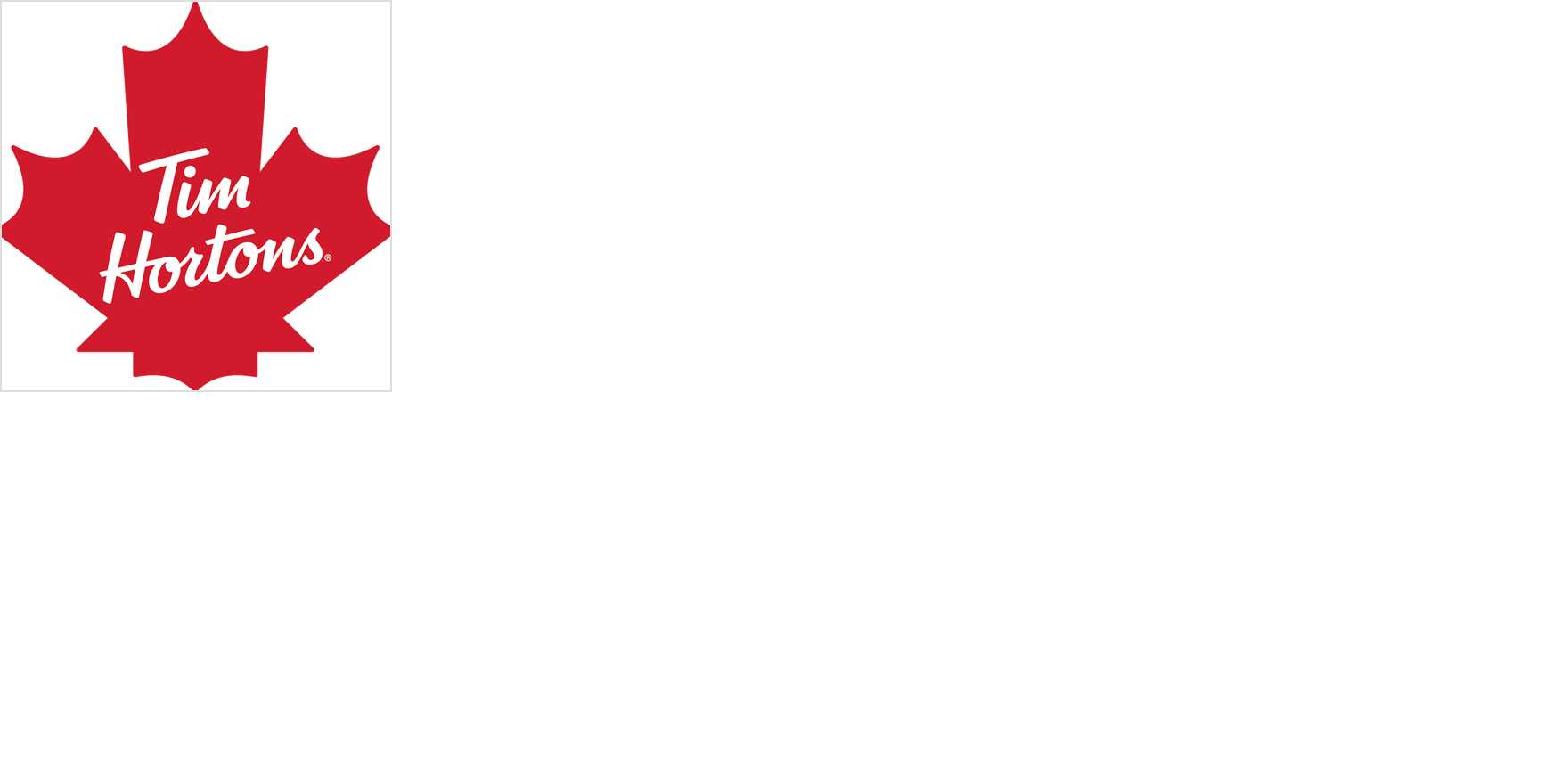 Tim Hortons - Fonts In Use