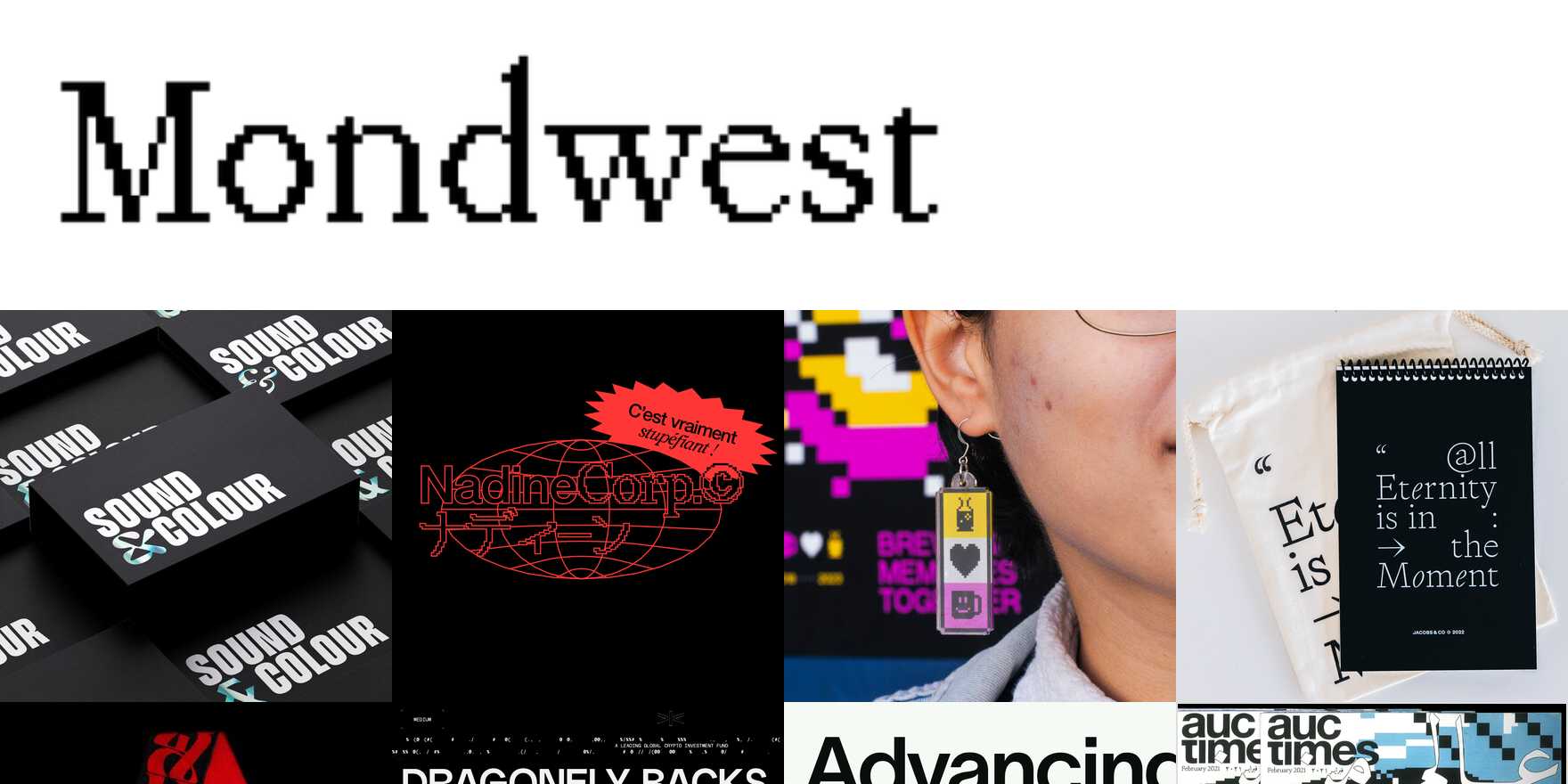 Mondwest in use - Fonts In Use