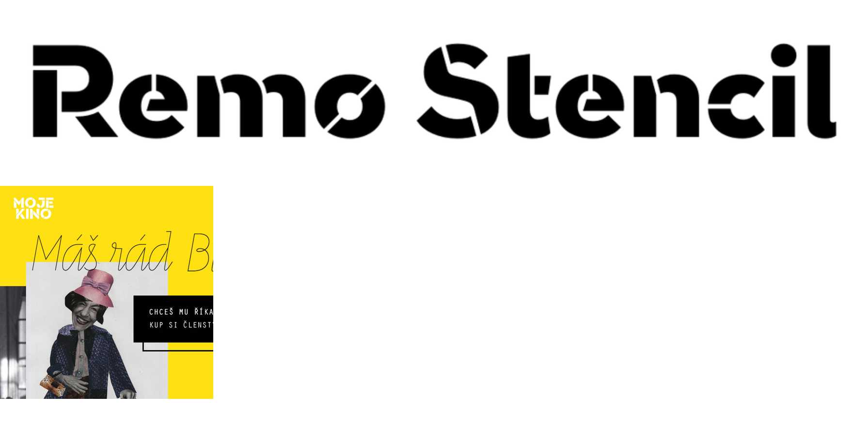 Remo Stencil in use - Fonts In Use