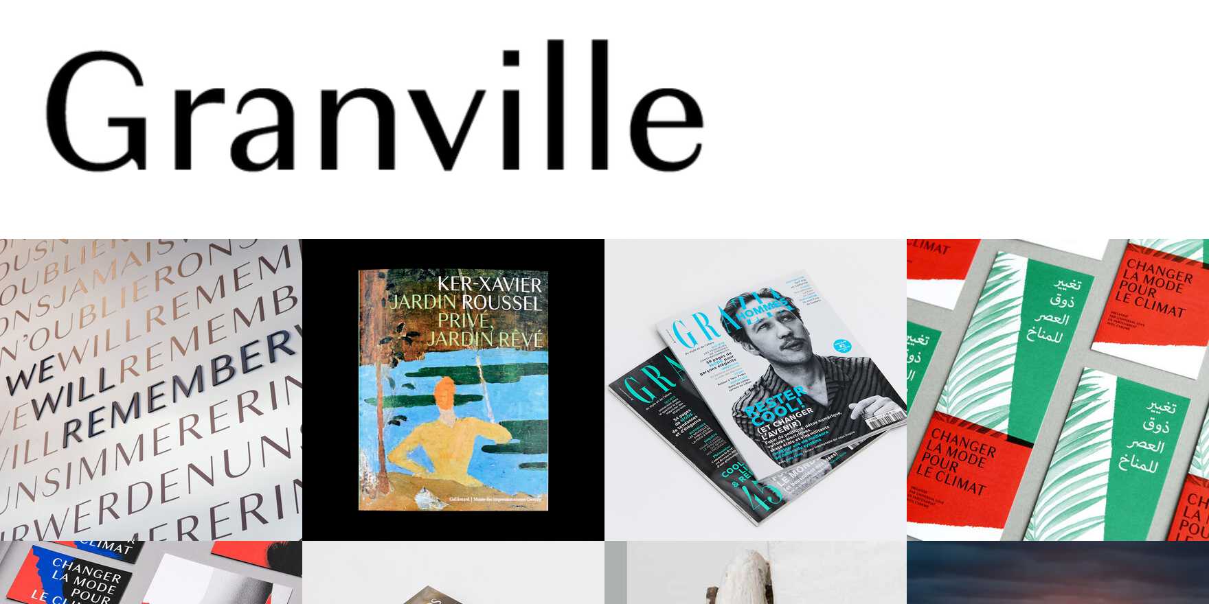 Granville in use - Fonts In Use