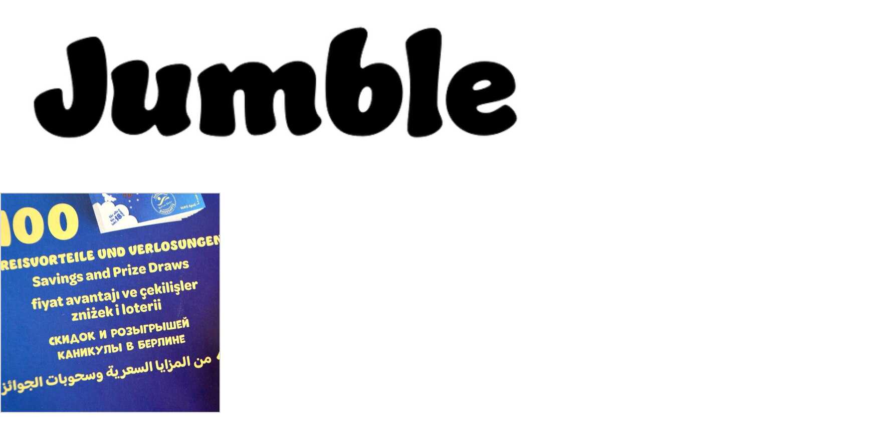 jester jumble font