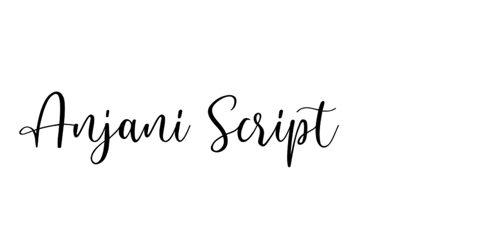 Anjani Script in use - Fonts In Use