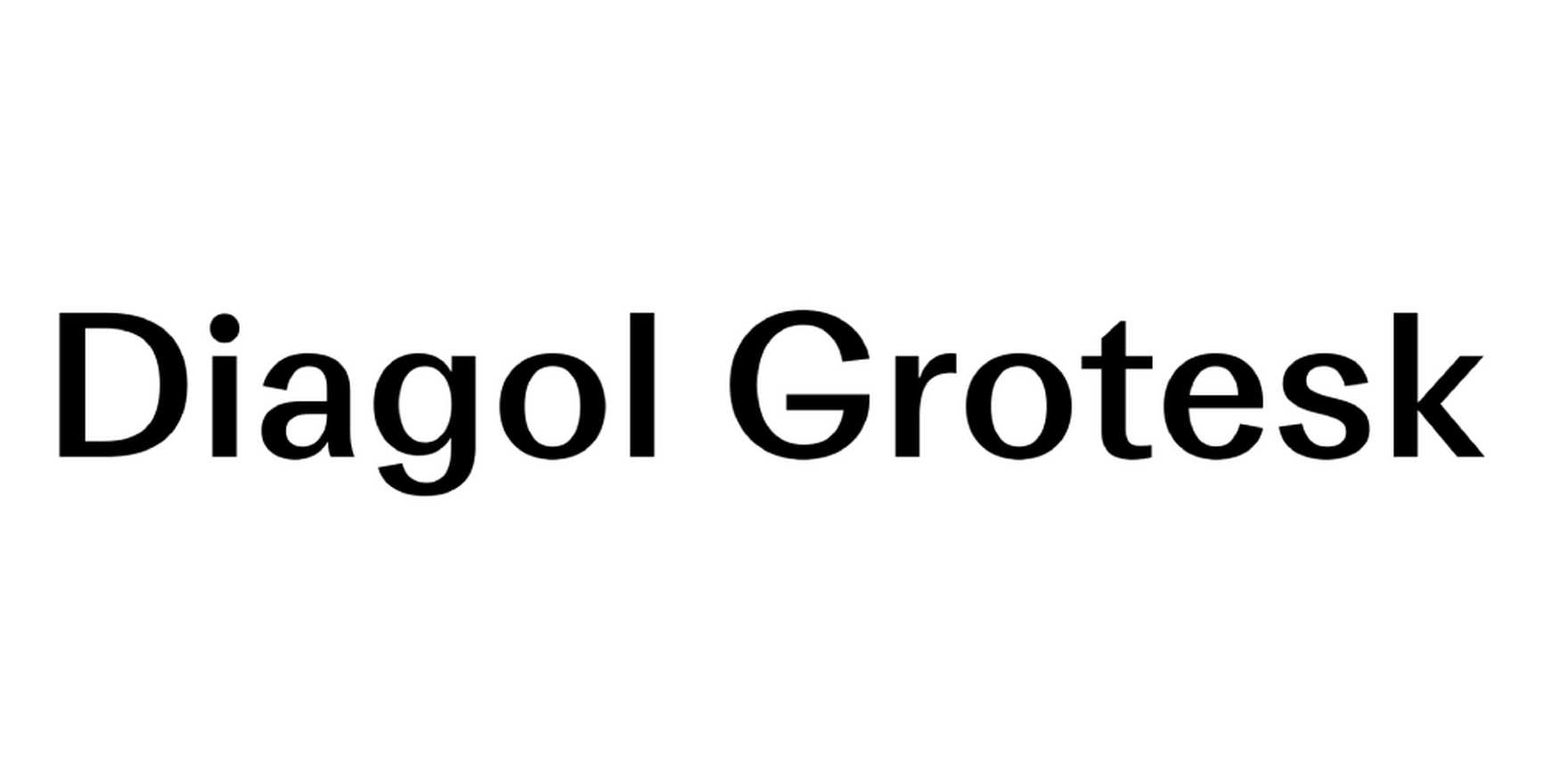 Diagol Grotesk in use - Fonts In Use