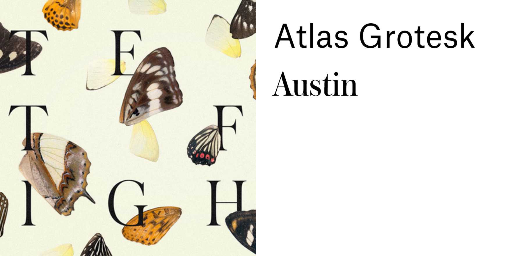 Test Flight, AIGA Chicago - Fonts In Use