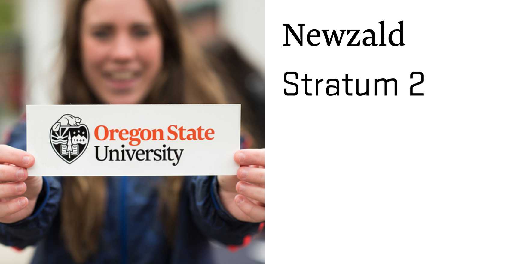 Oregon State University Logo Font