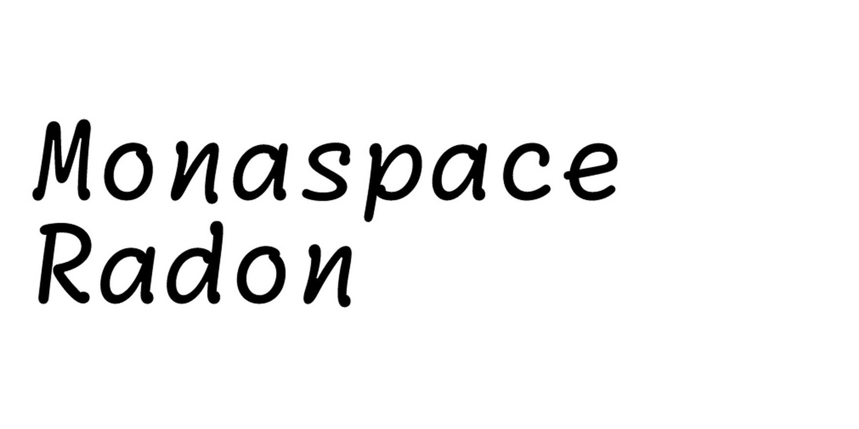 Monaspace Radon in use - Fonts In Use