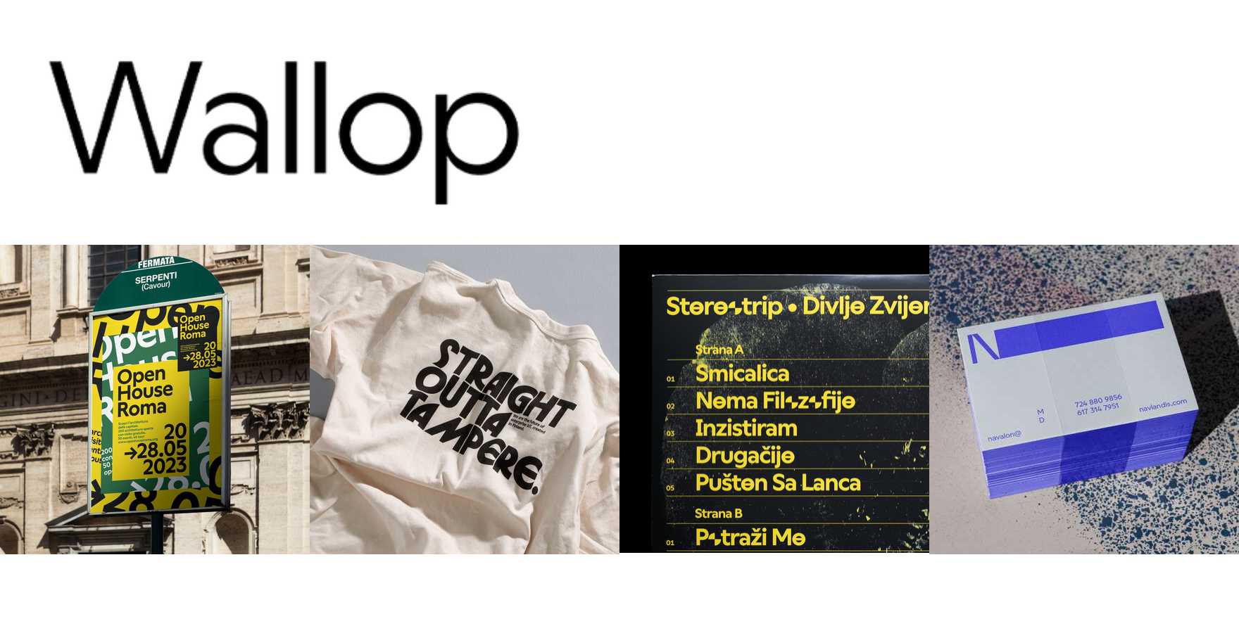 Wallop in use - Fonts In Use