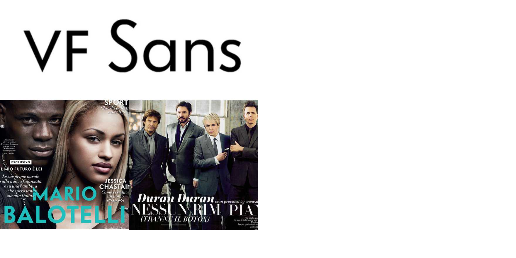 VF Sans in use - Fonts In Use