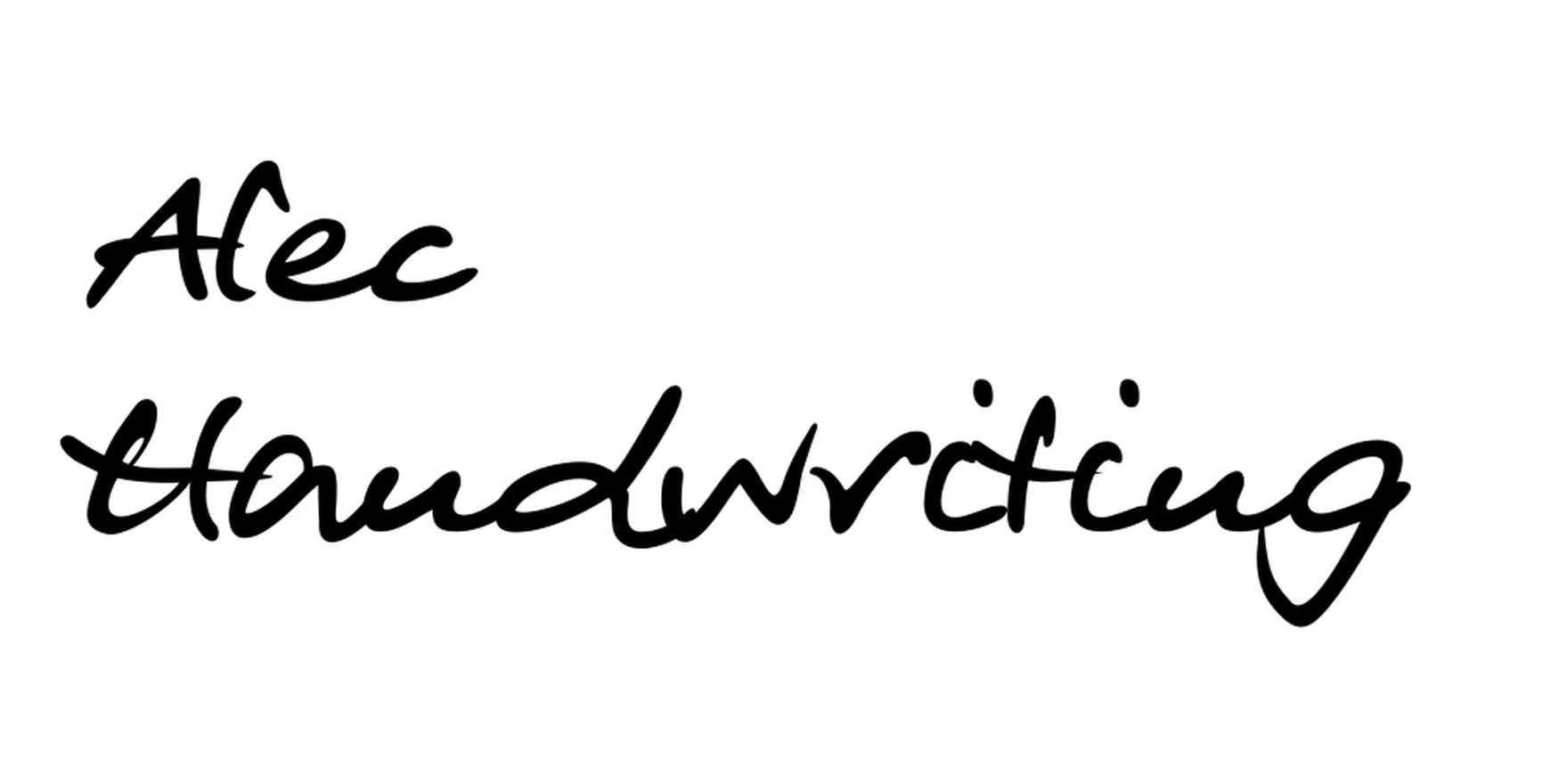Alec Handwriting in use - Fonts In Use