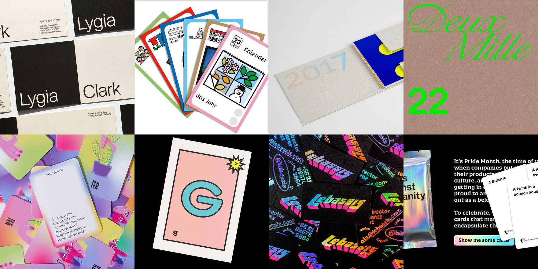 PB Card - Fonts In Use