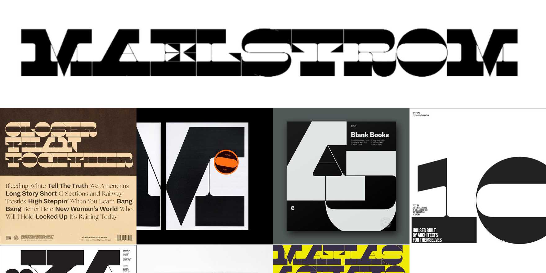 Maelstrom in use - Fonts In Use