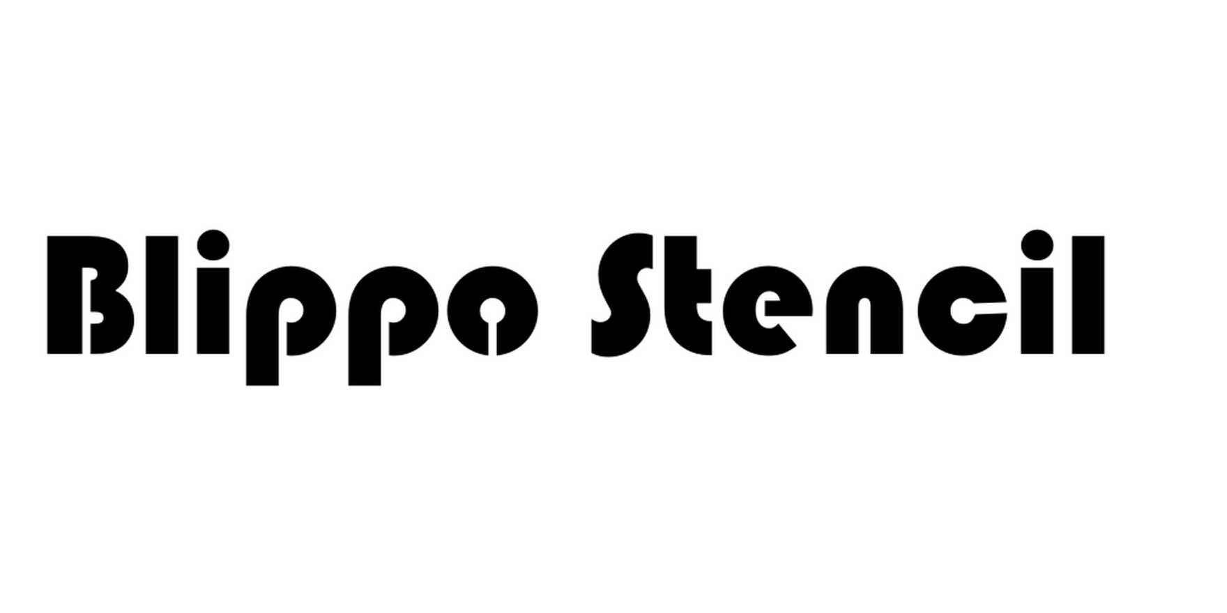 Blippo Stencil in use - Fonts In Use