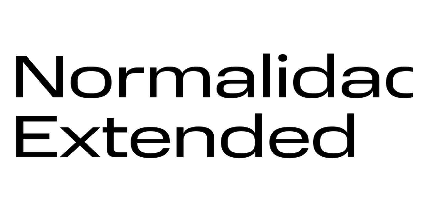 Normalidad Extended in use - Fonts In Use