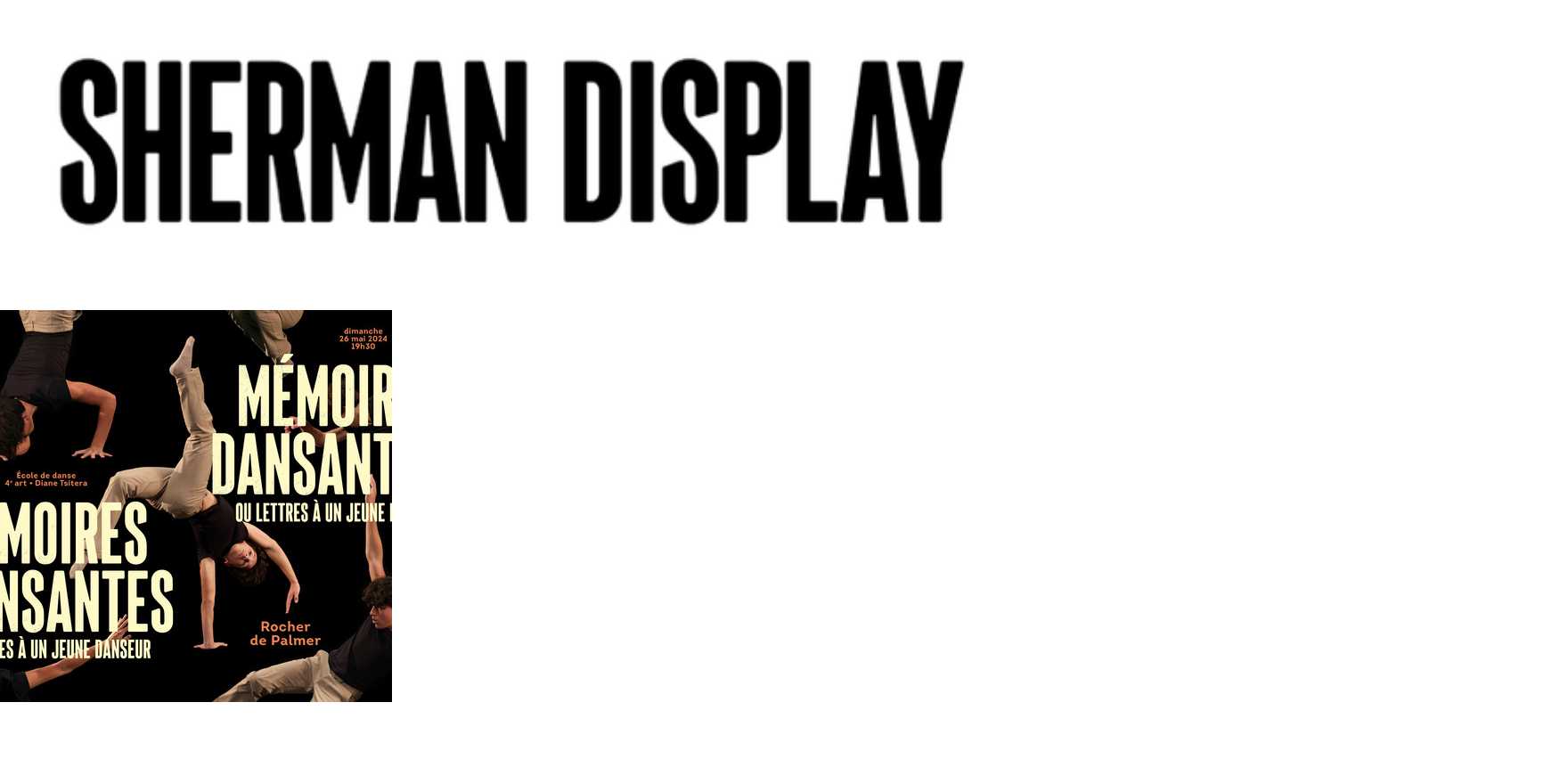 Sherman Display in use - Fonts In Use