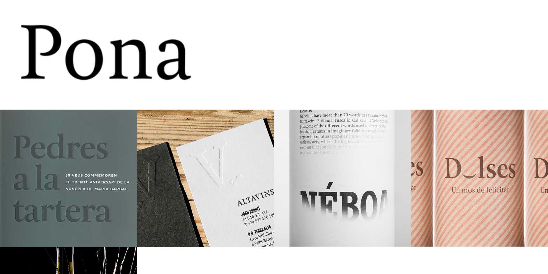 Pona in use - Fonts In Use