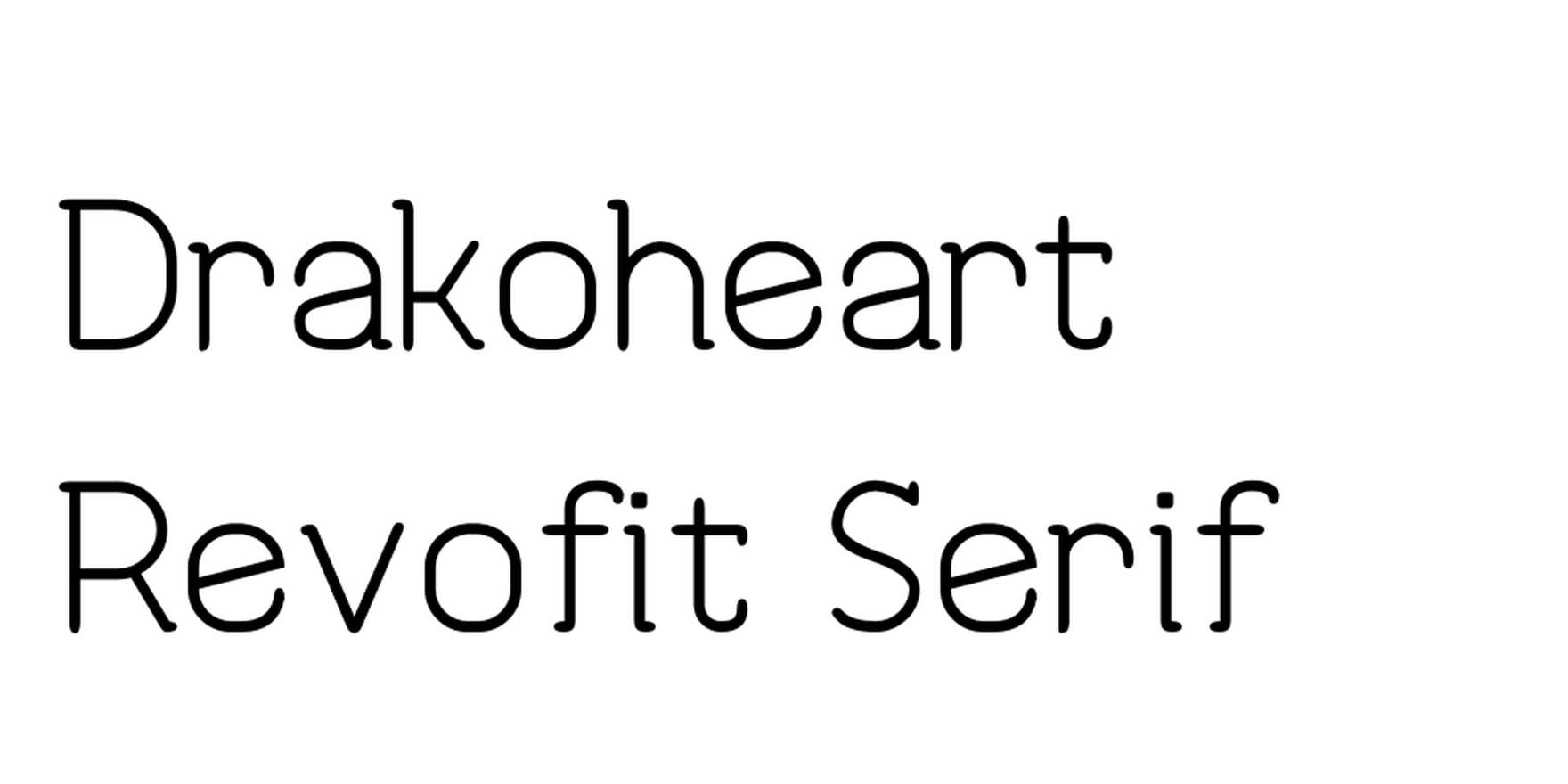 Drakoheart Revofit Serif in use - Fonts In Use
