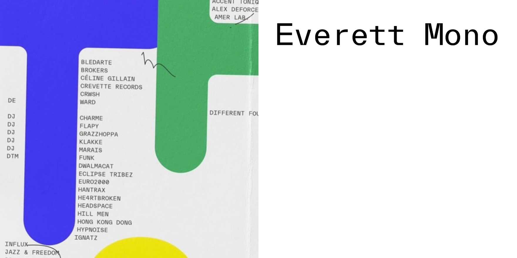 The Word Radio - Fonts In Use