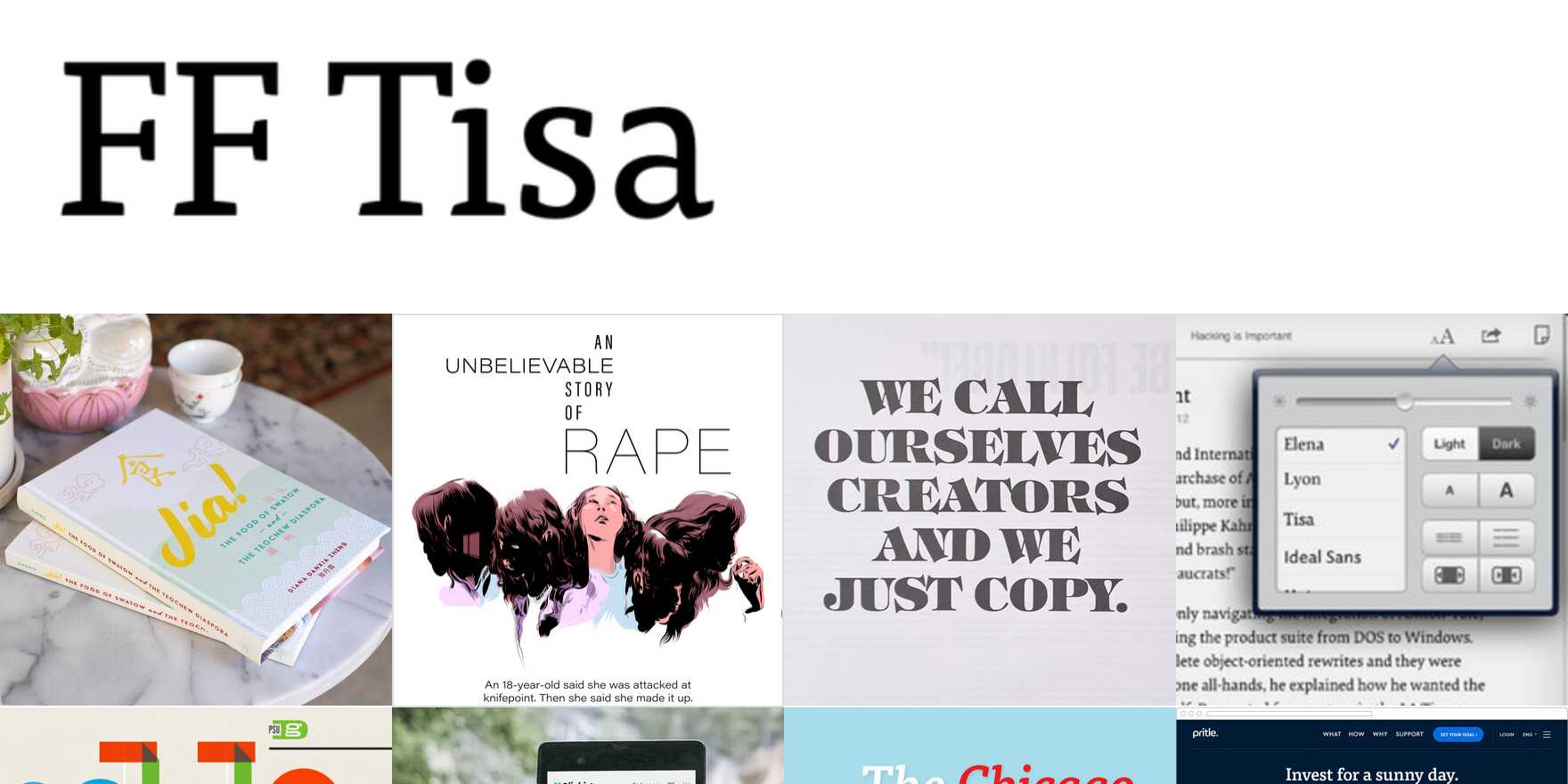 FF Tisa in use - Fonts In Use